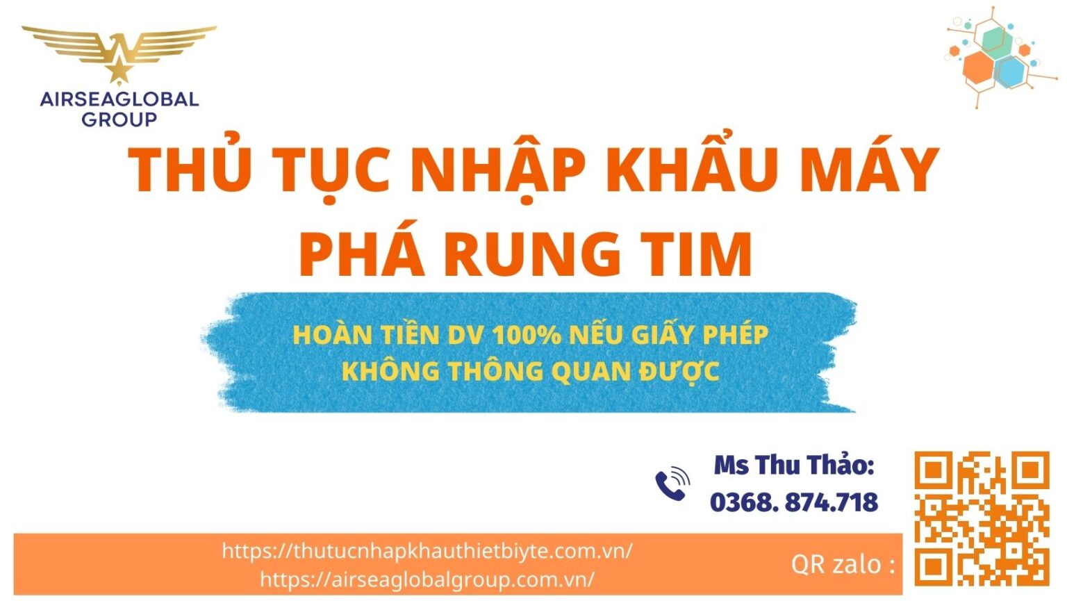 THỦ TỤC NHẬP KHẨU MÁY PHÁ RUNG TIM – MS THU THẢO 0368.874.718 ...